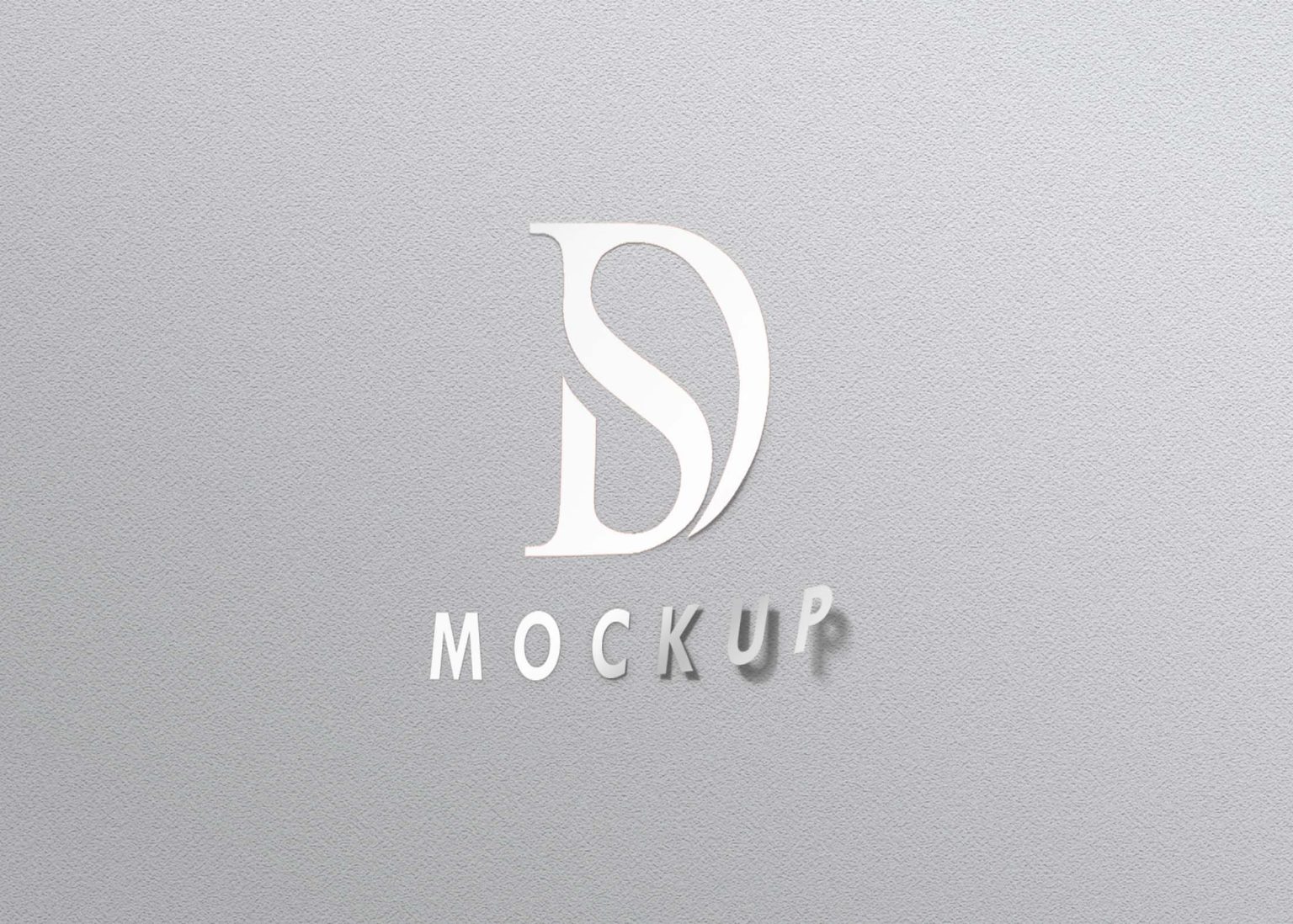 Free White Sticker Logo Mockup - Graphic Folks