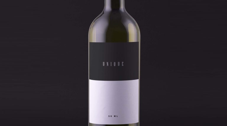 Free Wine PSD Bottle Mockup - Graphic Folks