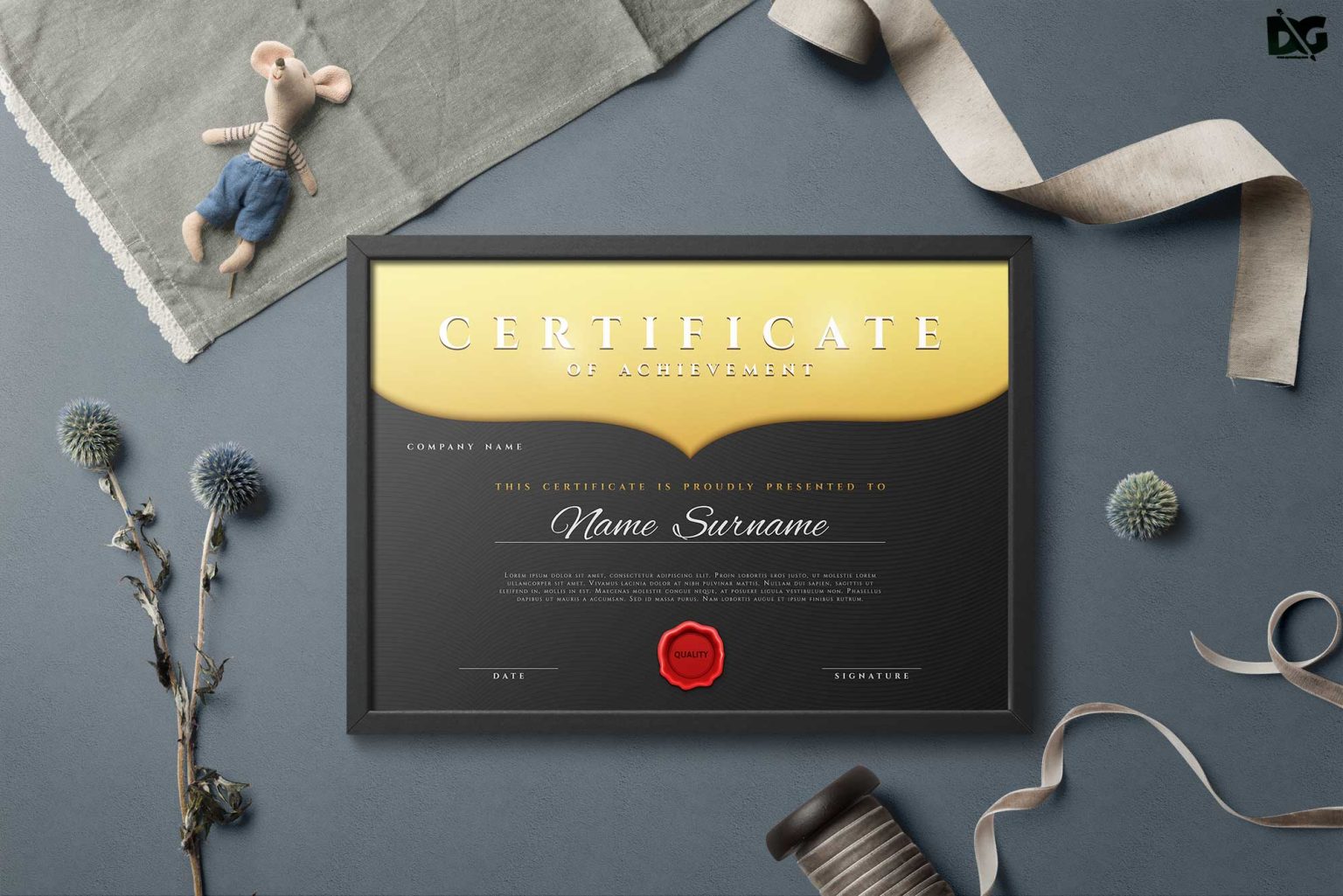 Diploma Certificate Design - Graphic Folks