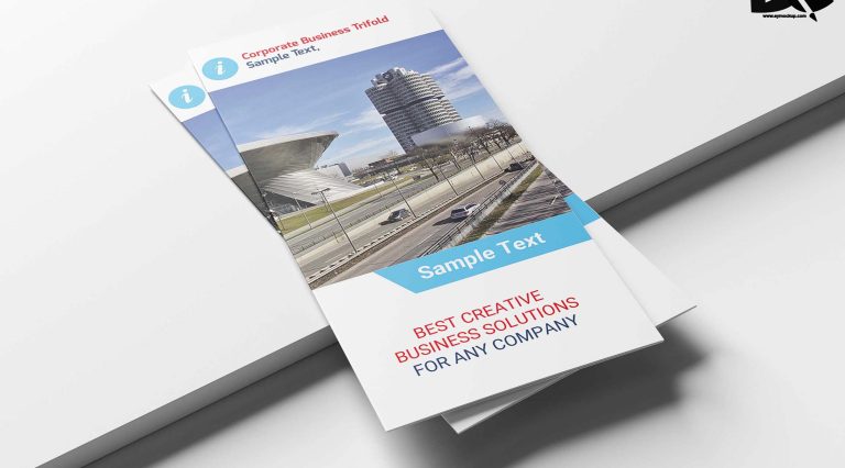 Transport Tri-Fold Brochure Template - Graphic Folks
