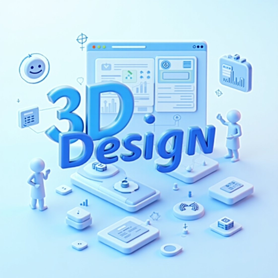 3D Design In Web And App Interfaces