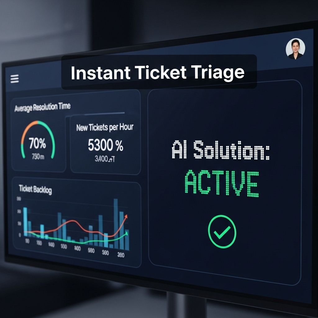 Revolutionizing Ticket Triage With AI Solutions - Graphic Folks
