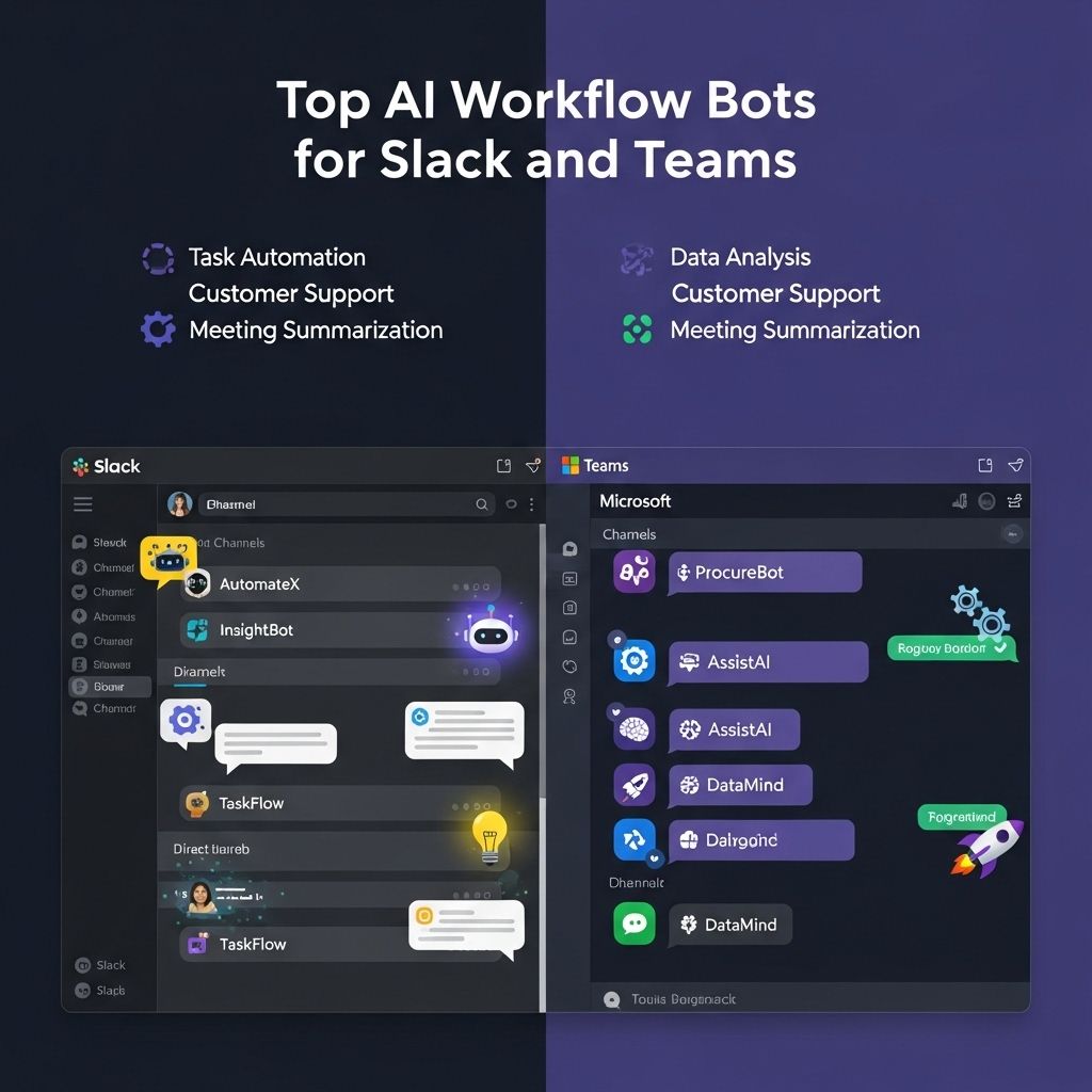 Top AI Workflow Bots To Enhance Slack And Teams - Graphic Folks