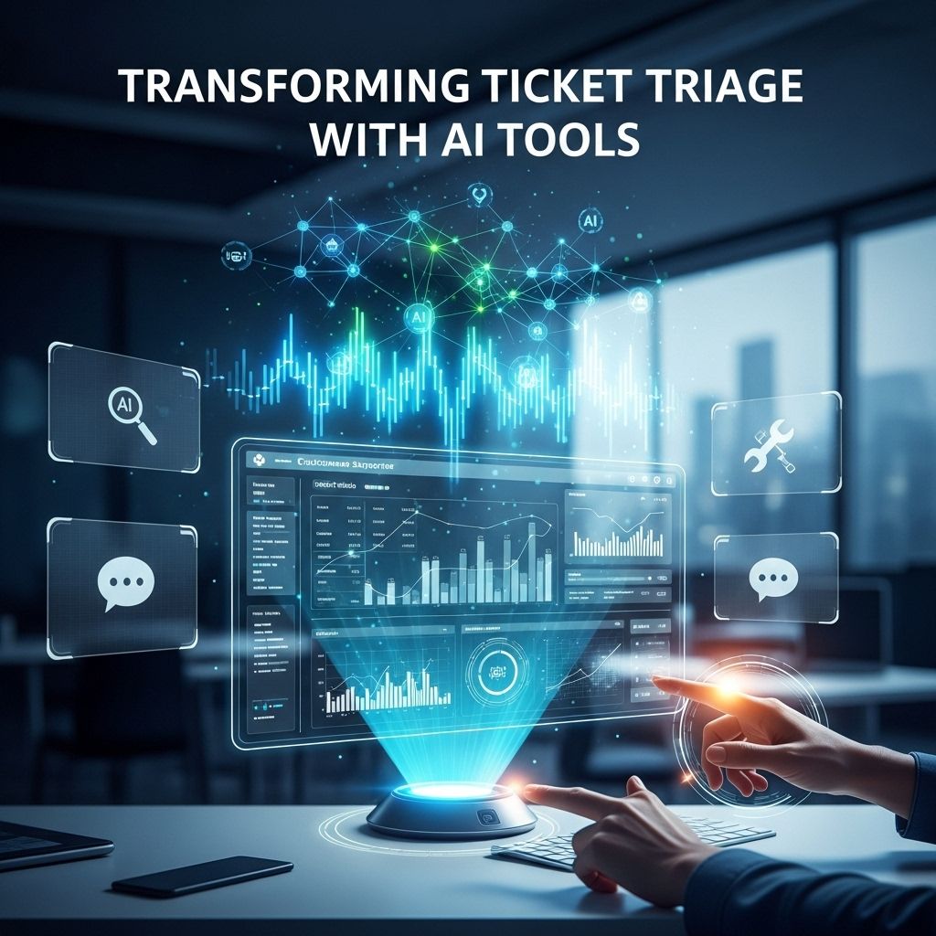 Transforming Ticket Triage With AI Tools - Graphic Folks