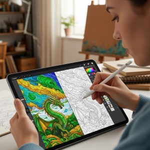 Transform Your Art With AI Coloring Book Tools - Graphic Folks