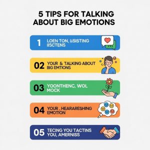 5 Tips For Navigating Big Emotions Effectively - Graphic Folks