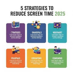 5 Effective Strategies To Reduce Screen Time In 2025 - Graphic Folks