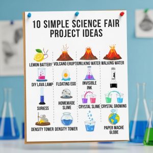 10 Simple Science Fair Project Ideas For Students - Graphic Folks