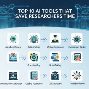 Top 10 AI Tools That Save Researchers Time - Graphic Folks
