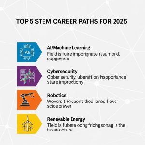 Top 5 STEM Career Paths To Pursue By 2025 - Graphic Folks