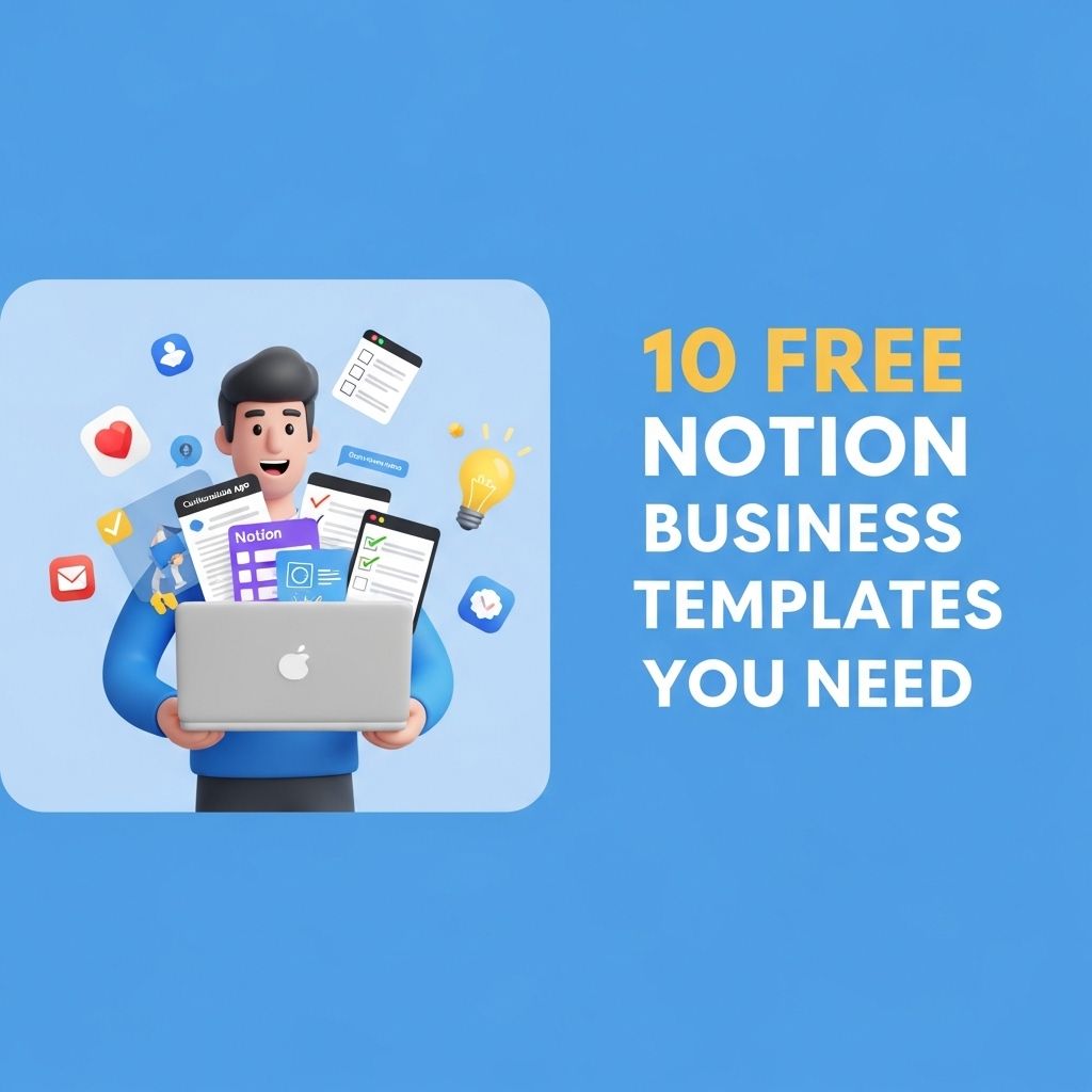 10 Must-Have Free Notion Business Templates - Graphic Folks