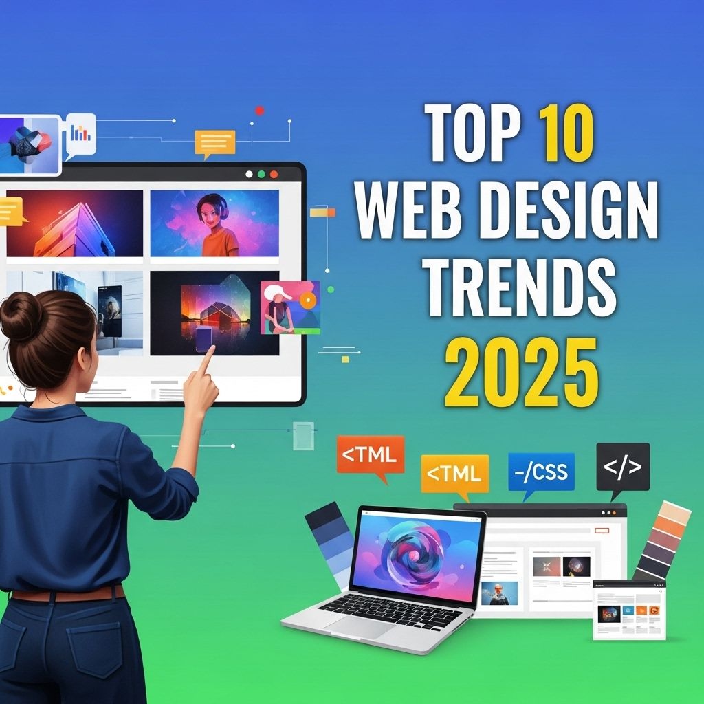 Discover The Top 10 Web Design Trends For 2025 - Graphic Folks