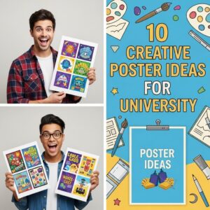 10 Creative Poster Ideas For University Students - Graphic Folks