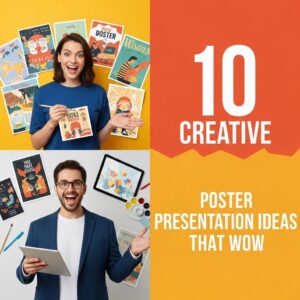 10 Creative Poster Presentation Ideas That WOW - Graphic Folks