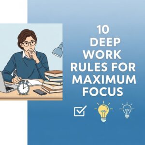 10 Deep Work Rules For Maximum Focus - Graphic Folks