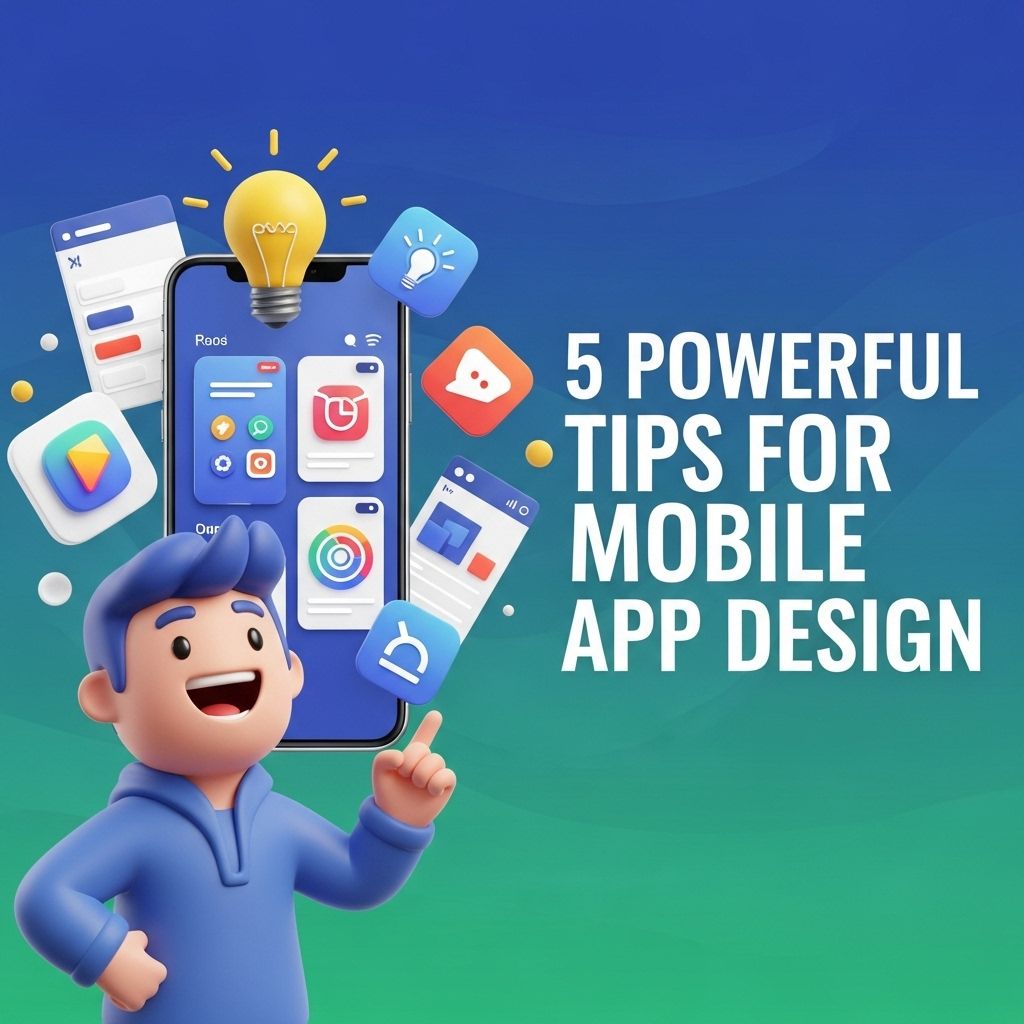5 Essential Tips For Mobile App Design Success - Graphic Folks