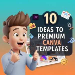 10 Ideas To Create Stunning Premium Canva Templates - Graphic Folks