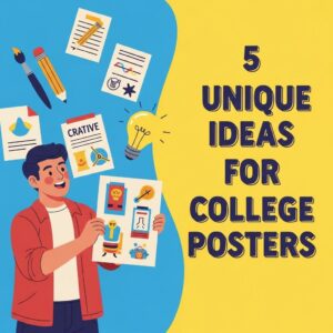 5 Unique Ideas For Eye-Catching College Posters - Graphic Folks